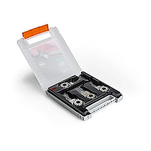 FEIN 35222967010 Best of E-Cut Starlock Wood & Metal Plunge Multitools/Multifunction Tools/Saw Blades for Wood and Metal Pack of 6