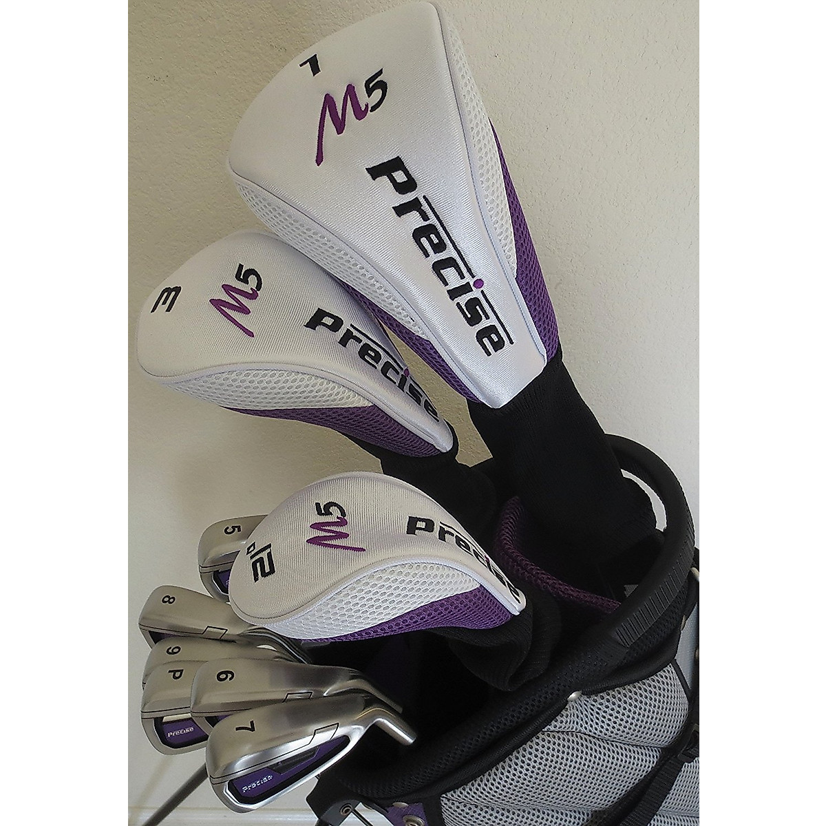 Petite Womens Complete Golf Set - for Ladies 5ft to 5ft 6in Tall - Custom Fit Clubs Driver, Wood, Hybrid, Irons Deluxe Stand Bag