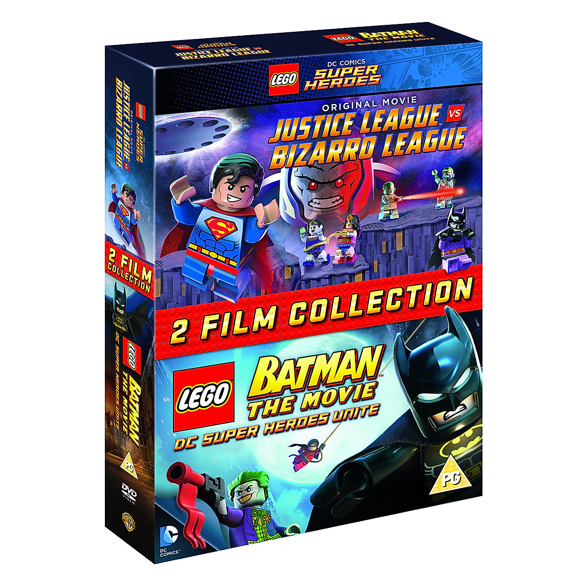 LEGO: Justice League Vs Bizarro / LEGO Batman: The Movie [DVD] [2015]