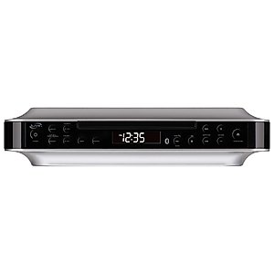 iLive Bluetooth Under Cabinet Radio (FM) CD and MP3 player, USB, AUX in, Wireless Music System with Kitchen Timer, Digital Clock, with Remote Control IKBC384SMP3U