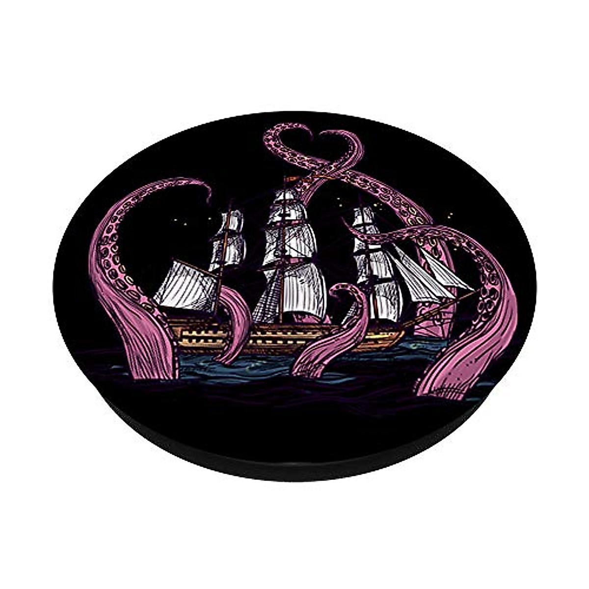 Octopus - Kraken PopSockets PopGrip: Swappable Grip for Phones & Tablets