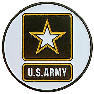 Putter Mounted Divot Tool and Ball Marker - (Army)