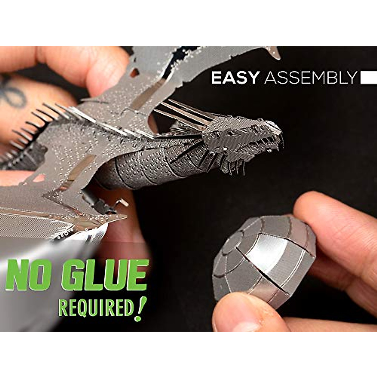 Fascinations Metal Earth Harry Potter Gringotts Dragon 3D Metal Model Kit