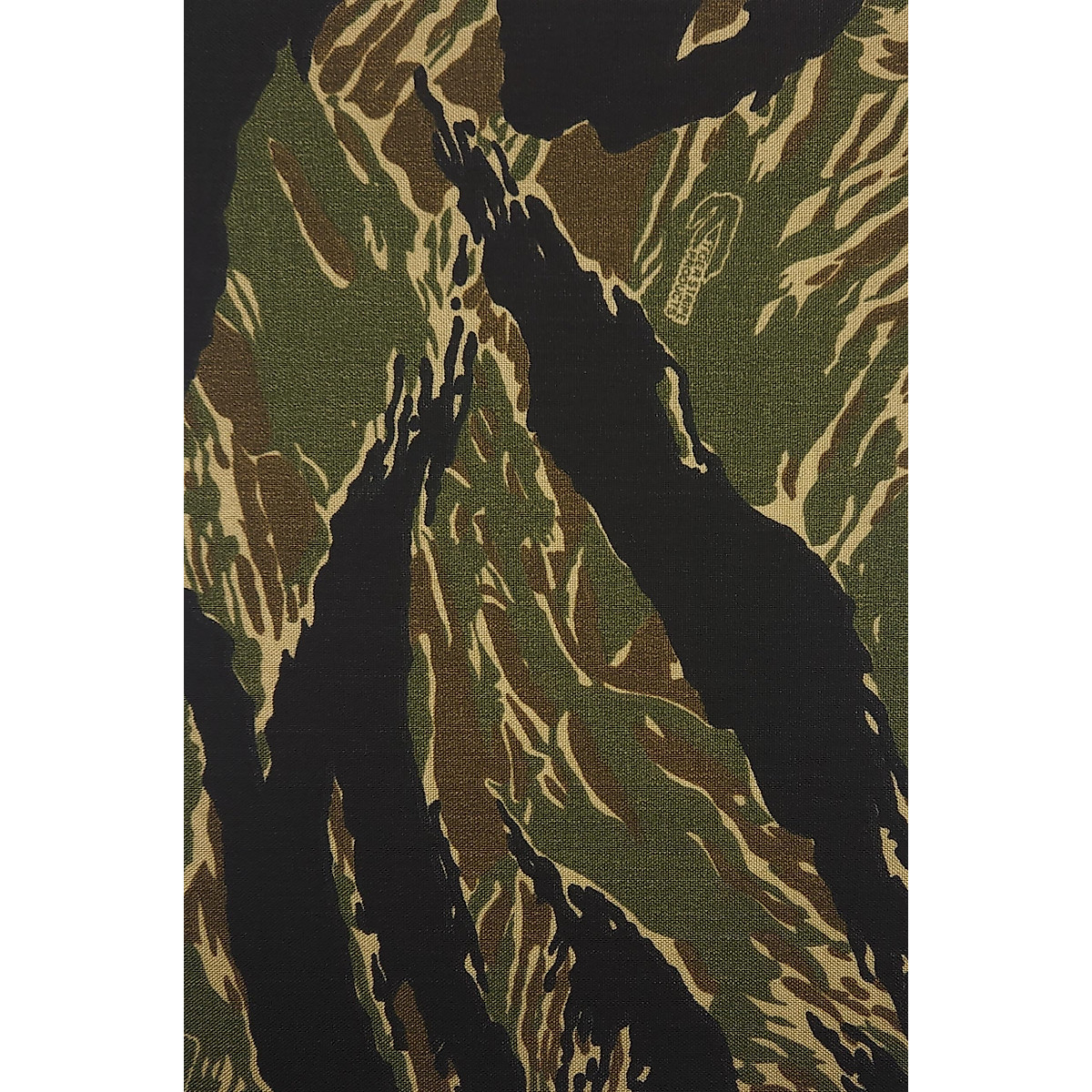 Dangerfield Arms TackGear Wrap 12"x12" Cordura Camouflage Adhesive Wrap 500 Denier Adhesive Back (Vietnam Tiger Stripe)