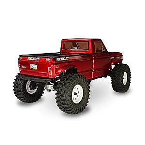 Redcat Ascent 1/10 Scale Low Center of Gravity (LCG) Performance Rock Crawler - Red