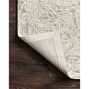 Loloi II Ziva Collection ZV-01 Neutral 2'-6" x 7'-6" Runner Rug