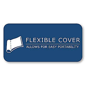 Roaring Spring Grade 2 Ruled Flex Cover Marble Comp Book 9 3/4'' x 7 3/4'', Sold per Book (77921)