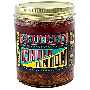 Trader Joe's Chili onion Crunch,1 Pack ( 6 ounce)