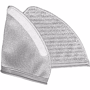 Reusable Sweeping Robot Vacuum Cleaner Cleaning Cloth Mop Wipe Tool Replacement Accessories Compatible For 2C STYTJ03ZHM Wipes Vacuum Cleaner Accessories Mop Cloth Replacement Floor Cleaning Pads Mop