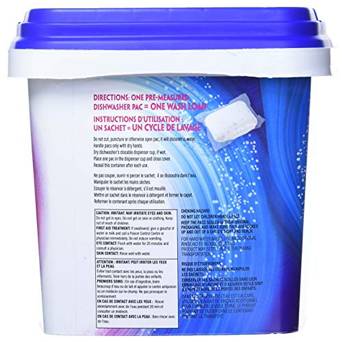 Kirkland Signature Easy to Use, Streak Free Premium Dishwasher Pacs, Automatic Dishwasher Detergent