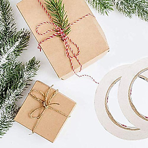 BYUEE 3 Rolls 0.4" x 30 Yards Double Sided Adhesive Sticky Tape for Crafts, Scrapbooking, Photography, Scrapbook Paper, Rubber Stamps, Card Making, Gift Wrapping, DIY, Arts, Office & Home Supplies