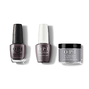 NAIL ART STICKER WITH MATCHING GEL, NAIL POLISH AND DIP COMBO COLOR: Krona-logical Order