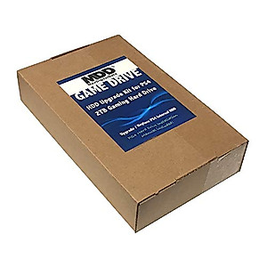 MDD 2TB PS4 Hard Drive Upgrade Kit Bundle with Toshiba 2TB 5400RPM 16MB Cache SATA 6Gb/s 2.5in Internal Hard Drive (Works for PS4 Game Console)