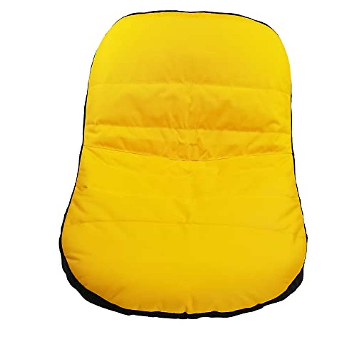 GaeaAuto Riding Lawn Mower Seat Cover 600D Oxford Cloth Weatherproof Deluxe Durable Tractor Seat Cover, Yellow, Medium