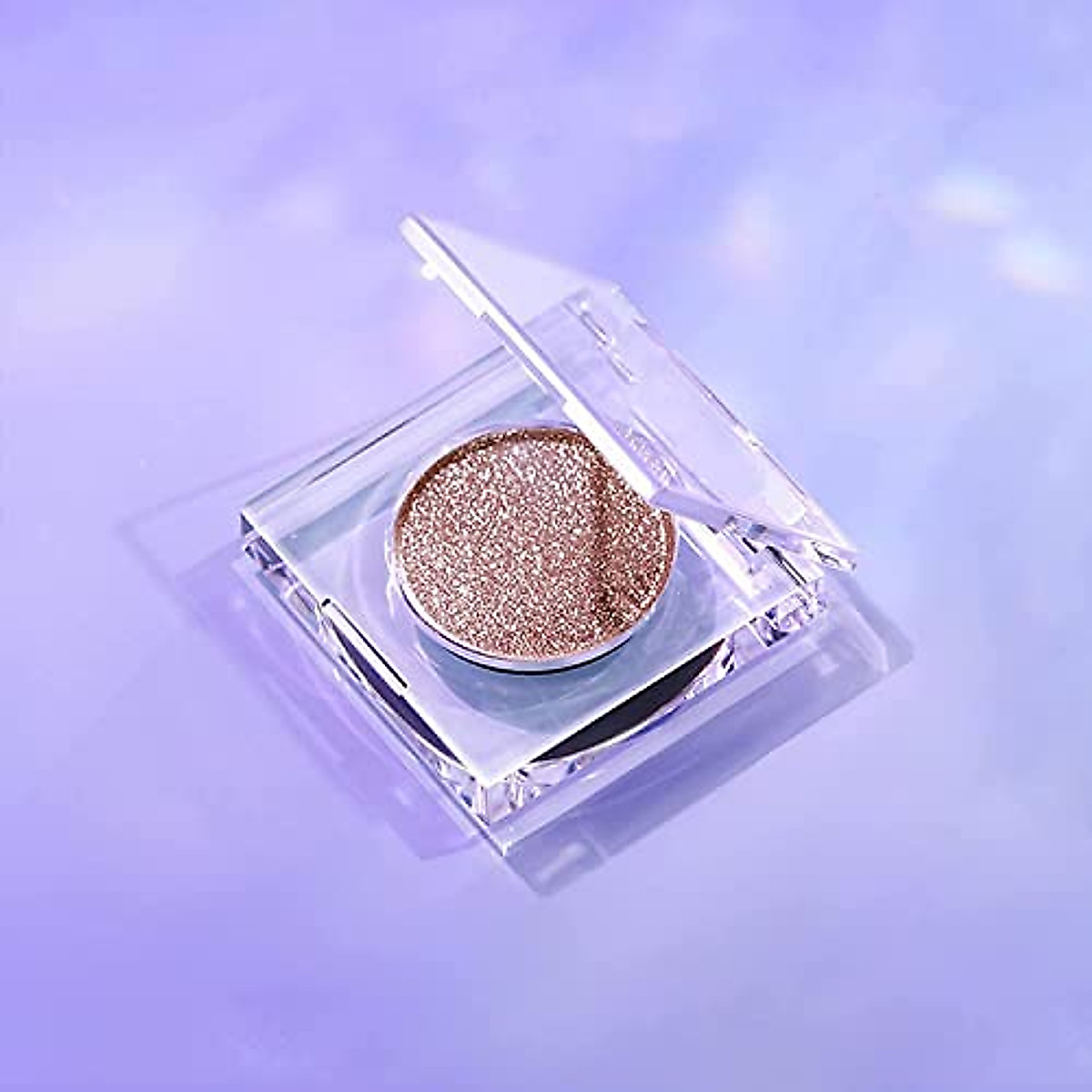 Shimmer Glitter Eyeshadow Palette, Eye Glitter Shadow, High Pigmented, Sparkling Eye Shadow with Bling Korean Eye Glitter Foil