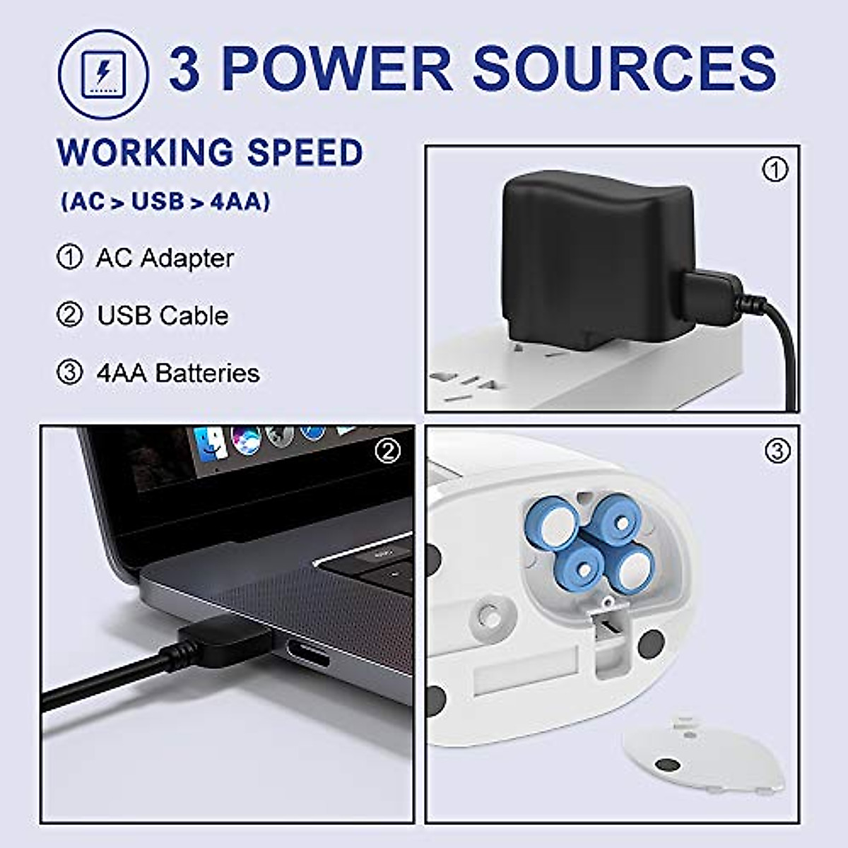 ZMOL Electric Pencil Sharpeners Battery Operated, Pencil Sharpener for Colored Pencils, Auto Stop for No.2/Colored Pencils(6-8mm),School/Classroom/Office/Home(USB Cable Included)