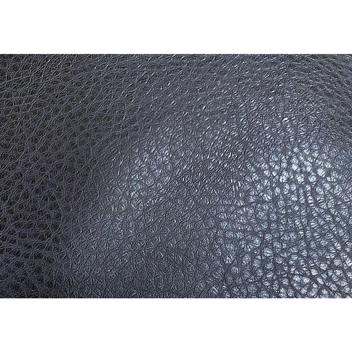 Mybecca Faux Leather Vinyl Fabric Color : Dark Brown Buffalo Bill by The Yard