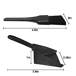 ZGDQ Shuffleboard Sand Shuffleboard Powder Wax with Mini Broom Sets-2 Cans 14OZ