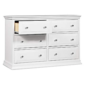 DaVinci Signature 6-Drawer Double Dresser in White