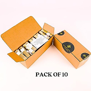 Pack of 10 Personalized Ayatul Kursi Magnet Islamic Party Favors Gifts, Ayatul Kursi Magnet Engraved on Gold Acrylic Wooden Backed Wrapped with Rope with Floral Ornaments in Decorated Gift Box