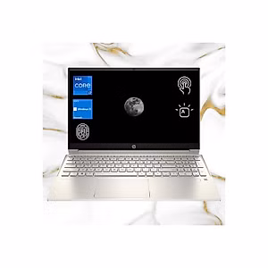 HP Pavilion 15t Laptop, 15.6" FHD Touchscreen, Intel Core i7-1355U Processor, 32GB RAM, 1TB SSD, Webcam, Backlit Keyboard, FP Reader, HDMI, Wi-Fi 6, Windows 11 Home, Warm Gold