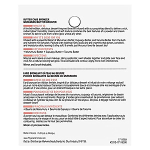 Physicians Formula Murumuru Butter Bronzer Face Makeup, Cheat Day Donut, Chocolate