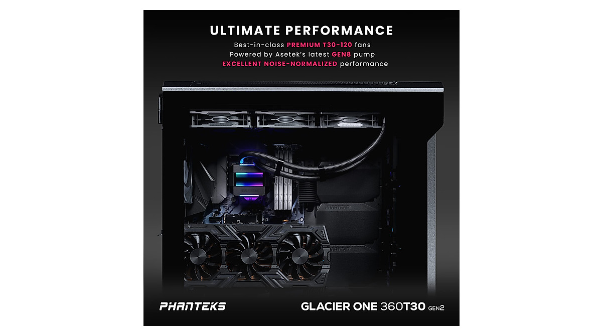 Phanteks Glacier One 360T30: High-Performance AIO Cooler