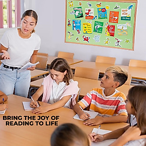 Dr. Seuss Favorite Books Mini Bulletin Board Set - 33 Pieces - Classroom Decor