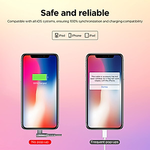 VCUTECH Lightning Data Cable to USB-C 1.1 ft/35 cm MFI Certified for DJI Mini 3 Pro/Mini 2/Air 2S/Mavic Air 2/Mavic 3 Remote Controller OTG Extension Cable Cord Accessories, 90 Degree Fast Charging