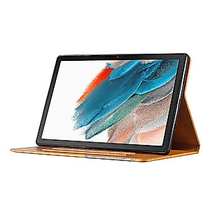 Stand Tablet Cover Premium PU Leather Case Compatible with Samsung Galaxy Tab A8 10.5" X200 / X205 (2021),Smart Magnetic Flip Fold Stand Case with Card Slot Protective Cover Compatible with Man/Woman