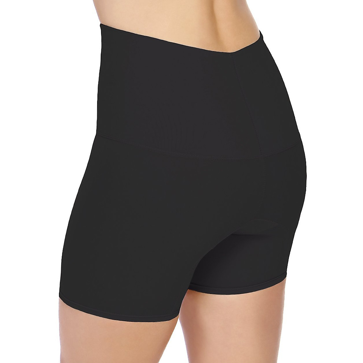 Under Where Intimates Women High Waist Shorts (XL) Black