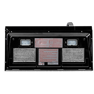 FORTÉ F3015MVC5SS Stainless Steel Over the Range Microwave Oven with Child Lock and Auto Cooker, Built in Microwave Saves Kitchen Countertop Space, 1000 Cooking Watt, 300 CFM Vent Fan, 10 Power Levels