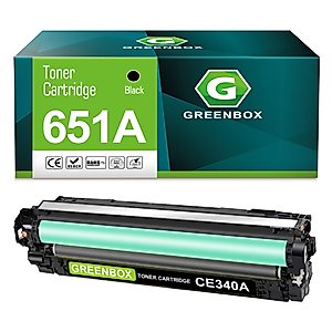 651A CE340A Black Toner Cartridge Replacement for HP Enterprise 700 Color MFP M775 M775dn M775f M775z M775z+ Printer (Black, 1-Pack)