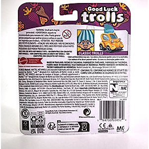 Mattel Hotwheels Character Cars Good Luck Trolls