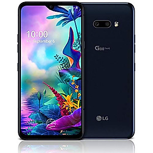 LG G8X ThinQ (128GB, 6GB) 6.4", Dual Camera, Snapdragon 855, 4G LTE GSM AT&T Unlocked (T-Mobile, Metro) US Warranty LM-G850UM (Aurora Black)