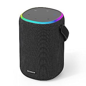 ZICOROOP Bluetooth Speakers,50W Portable Bluetooth Speaker with IPX7 Wireless Waterproof, Stereo Sound, Long-Lasting Battery,Handle,Crystal Clear,Rich Bass,8000mAh