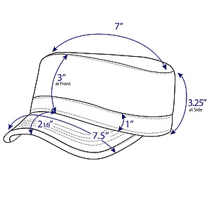 The Hat Depot Cadet Military Army Baseball Cap Tie Dye & Washed Cotton Basic & Distressed Cadet Brushed Cotton Cap (1. Basic - Olive)