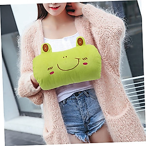 Veemoon 1pc Hand Warm Pillow Cartoon Hand Warmer Pillow Fluffy Hand Warmer Hand Muff Cushion Winter Hand Warmers Winter Hugging Pillow Warm Hand Cushion Multifunction Padding Plush