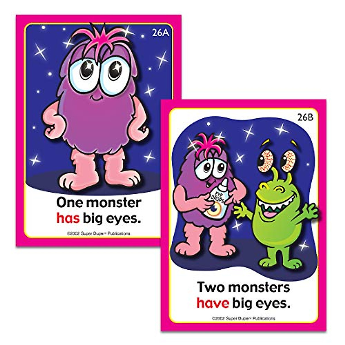 Super Duper Publications | Has & Have Fun Deck | Language and Verb Form Development Flash Cards | Educational Learning Materials for Children