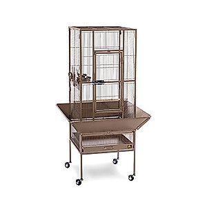 Prevue Pet Products 3351COCO Park Plaza Bird Cage, Coco Brown,Small