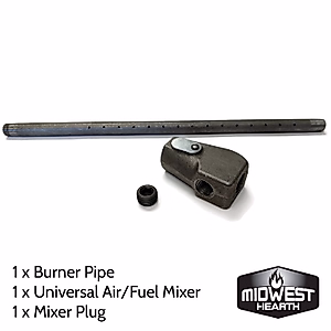Midwest Hearth Universal Gas Log Lighter Starter for Wood Burning Fireplaces ((NG) - Natural Gas)