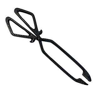 Metal Log Coal Tongs | Fireside | Fireplace | Chimenea | Firepit | Pizza Oven | Indoor Fire | Outdoor Fire | Coal Poker | Coal Tong | Log Burner | Log Tongues |Fireplace Tongs