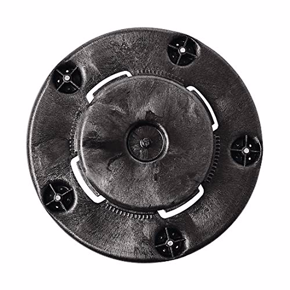 Rubbermaid Commercial Products Brute Trash Can Dolly with Wheels, Black, Transports 20, 32, 44 and 55G Brute Containers