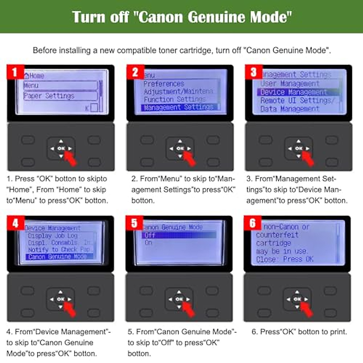 071 CRG 071 CRG-071 Compatible Toner Cartridge Standard Capacity 1200 Pages Black for Canon ImageCLASS LBP120 LBP121 LBP122 LBP122dw MF270 MF272 MF272dw MF273 MF273dw MF275 MF275dw Series Printers