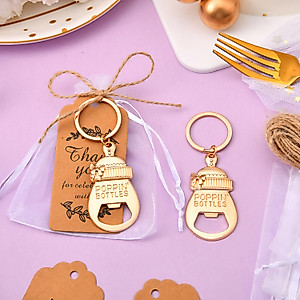 50 Baby Bottle Opener Baby Shower Gifts for Returning Guests Wedding Party Souvenirs Children's Birthday Party Gifts