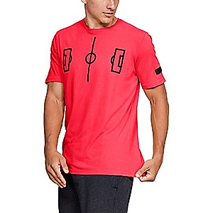 Under Armour Field T-shirt, Beta (628)/Black, XX-Large