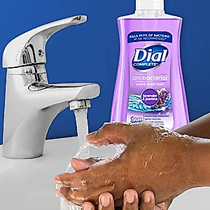 Dial Antibacterial Liquid Hand Soap, Lavender & Twilight Jasmine, 7.5 Fluid Ounces