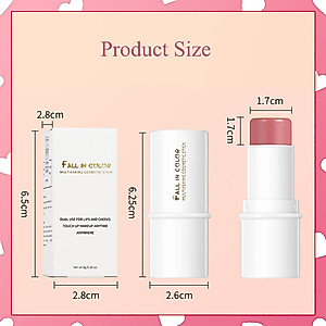 Yeweian Contour Stick, Face Concealer Stick, Bronzer Facial Repair 3D Wonder Stick Face Body Shading Stick Cream（04 Contour）