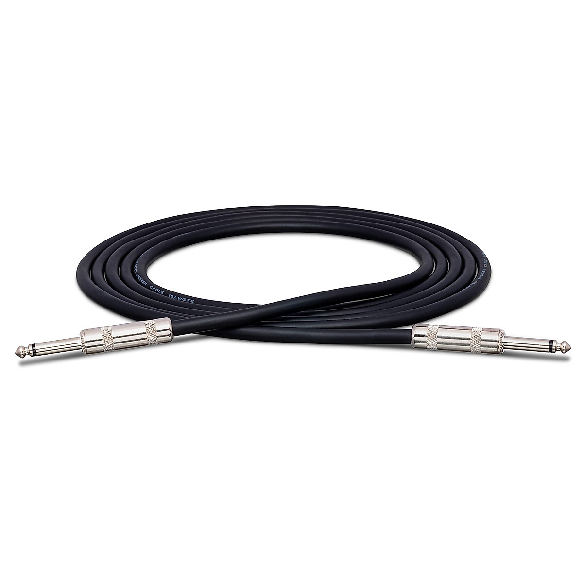 Hosa SKJ Speaker Cables 1/4 Inch TS - (30 Feet) (Black)