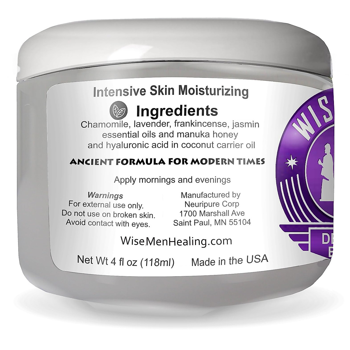 Derma Relief Balm - Natural Skin Intensive Soothing Cream- an Essential Oil Remedy